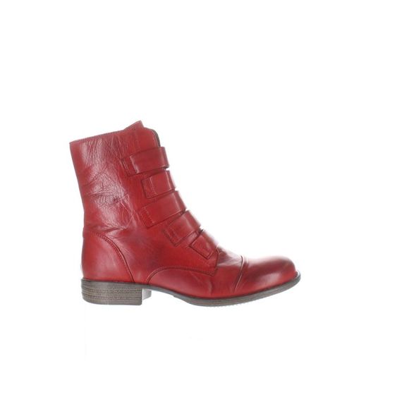 Miz Mooz | Shoes | Miz Mooz Womens Leighton Red Ankle Boots Size 8 ...